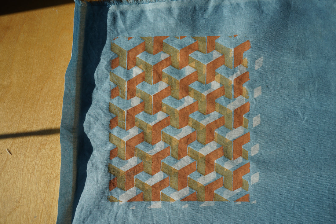 Clay Resist + Natural Indigo Dyeing Online Class – Kristin Arzt