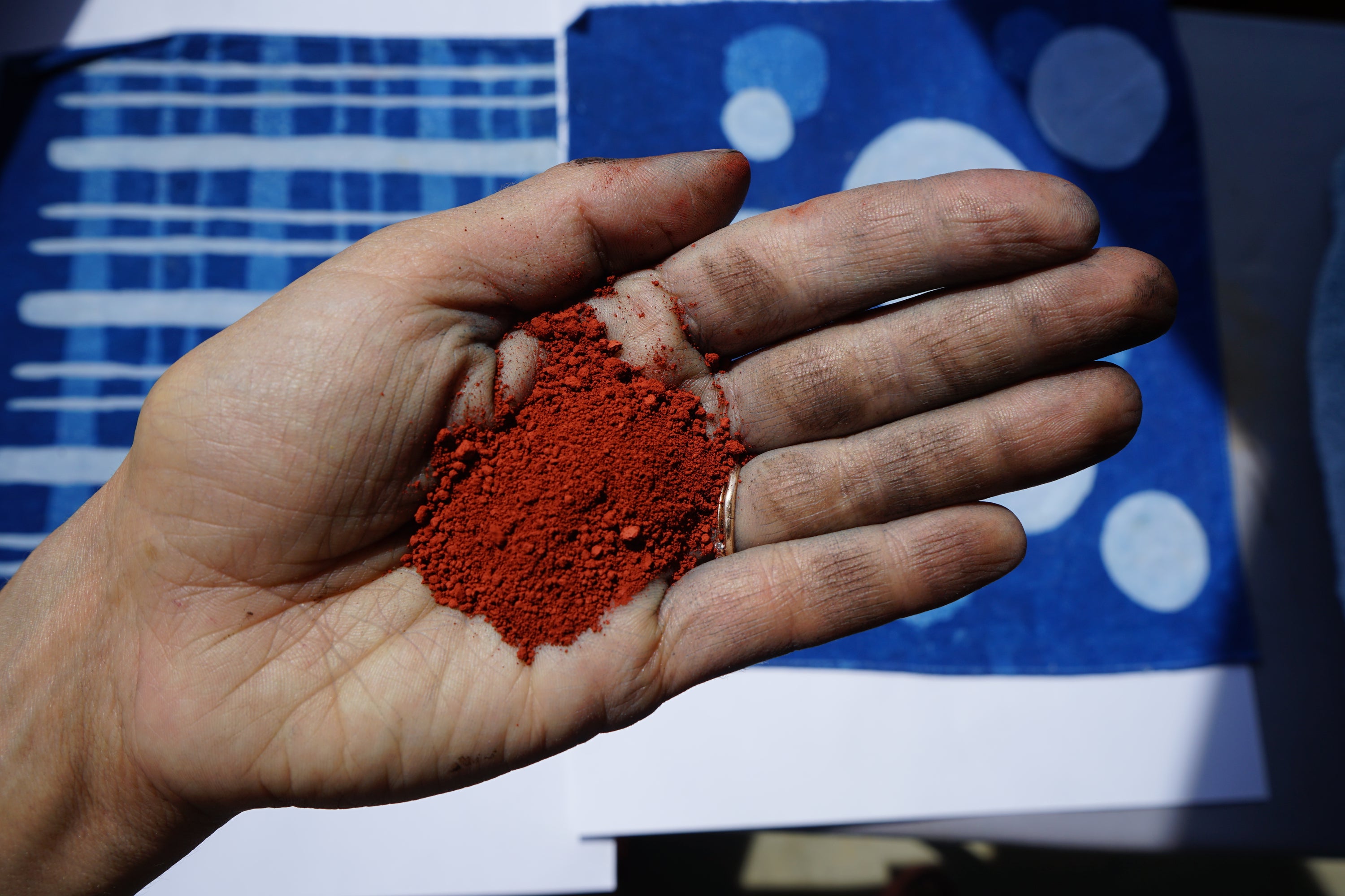 Clay Resist + Natural Indigo Dyeing Online Class – Kristin Arzt